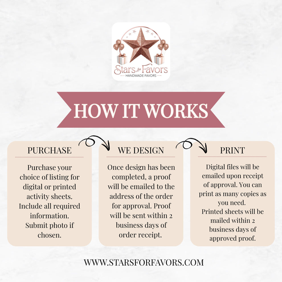 Candy Land Activity Sheet – Stars For Favors