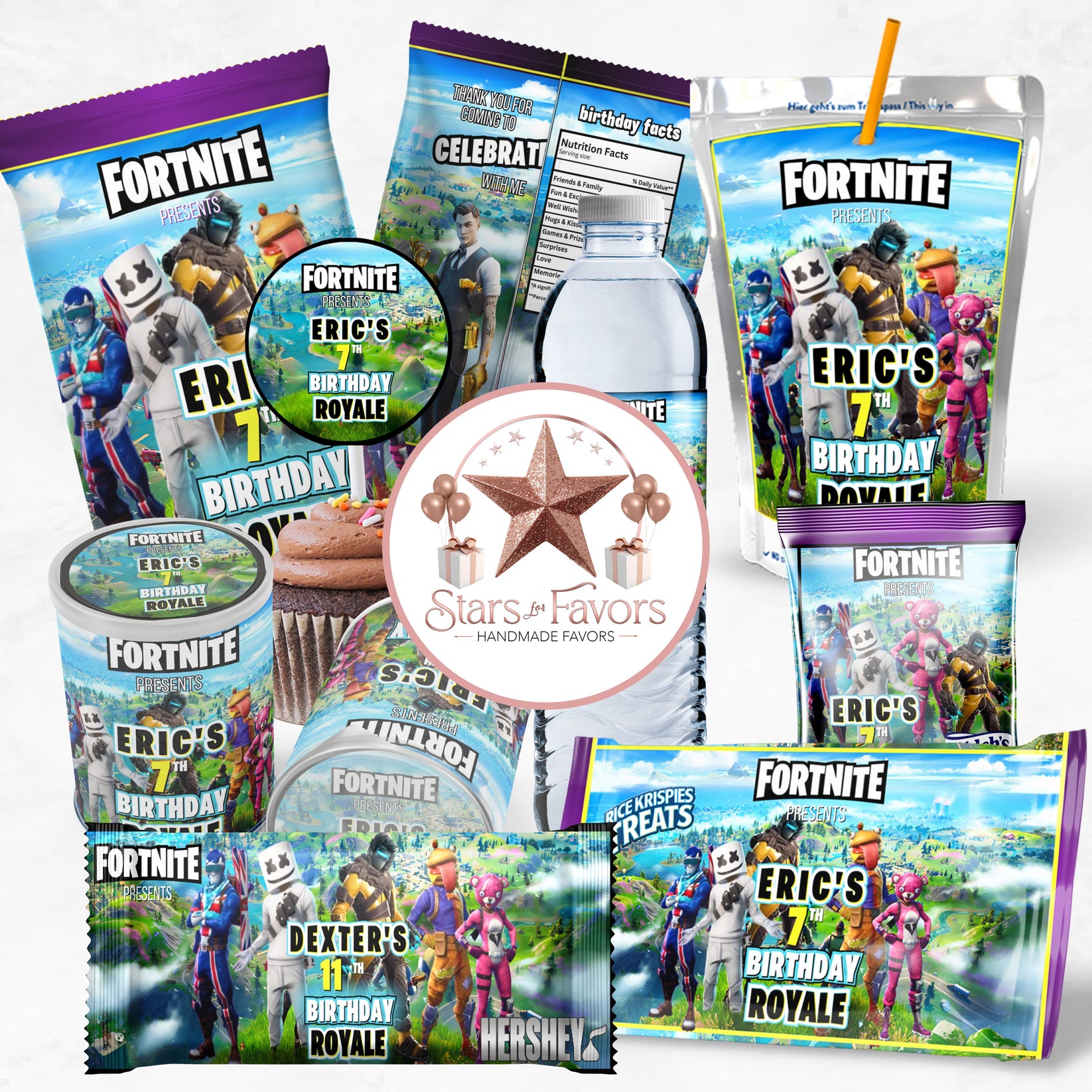 Battle Royale Party Favor Collection – Stars For Favors