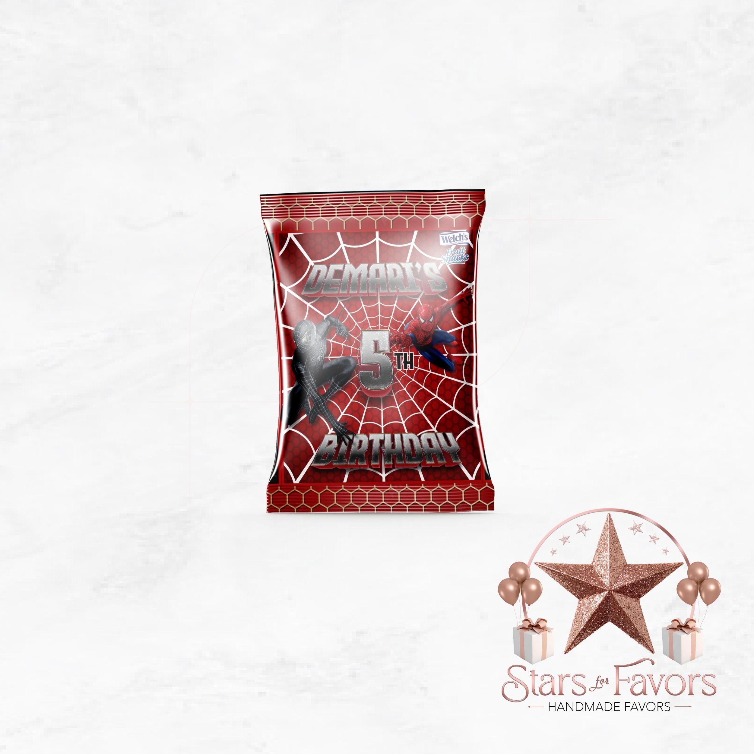 Spiderman Vs Venom Fruit Snack – Stars For Favors