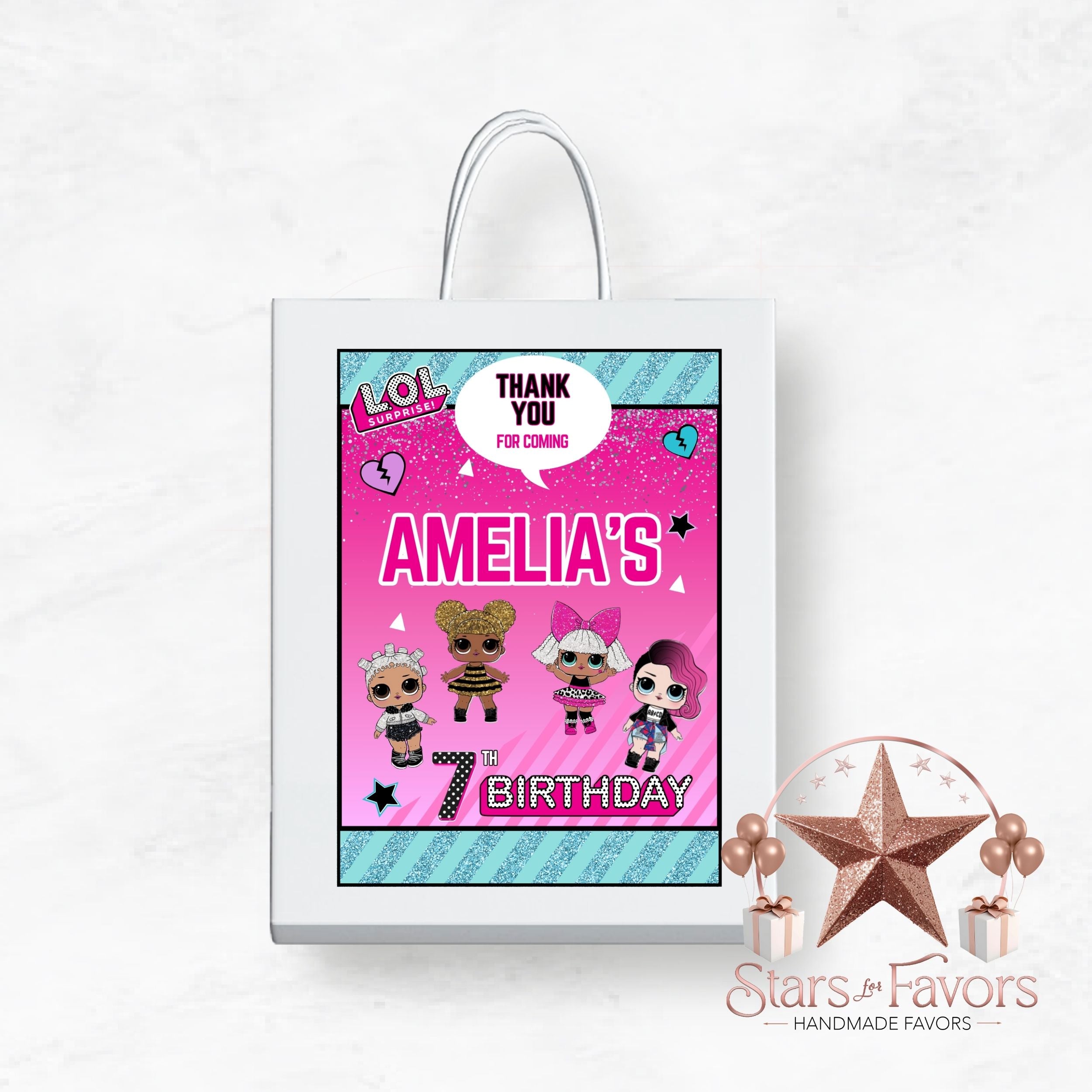 LOL Dolls Gift Bags – Stars For Favors