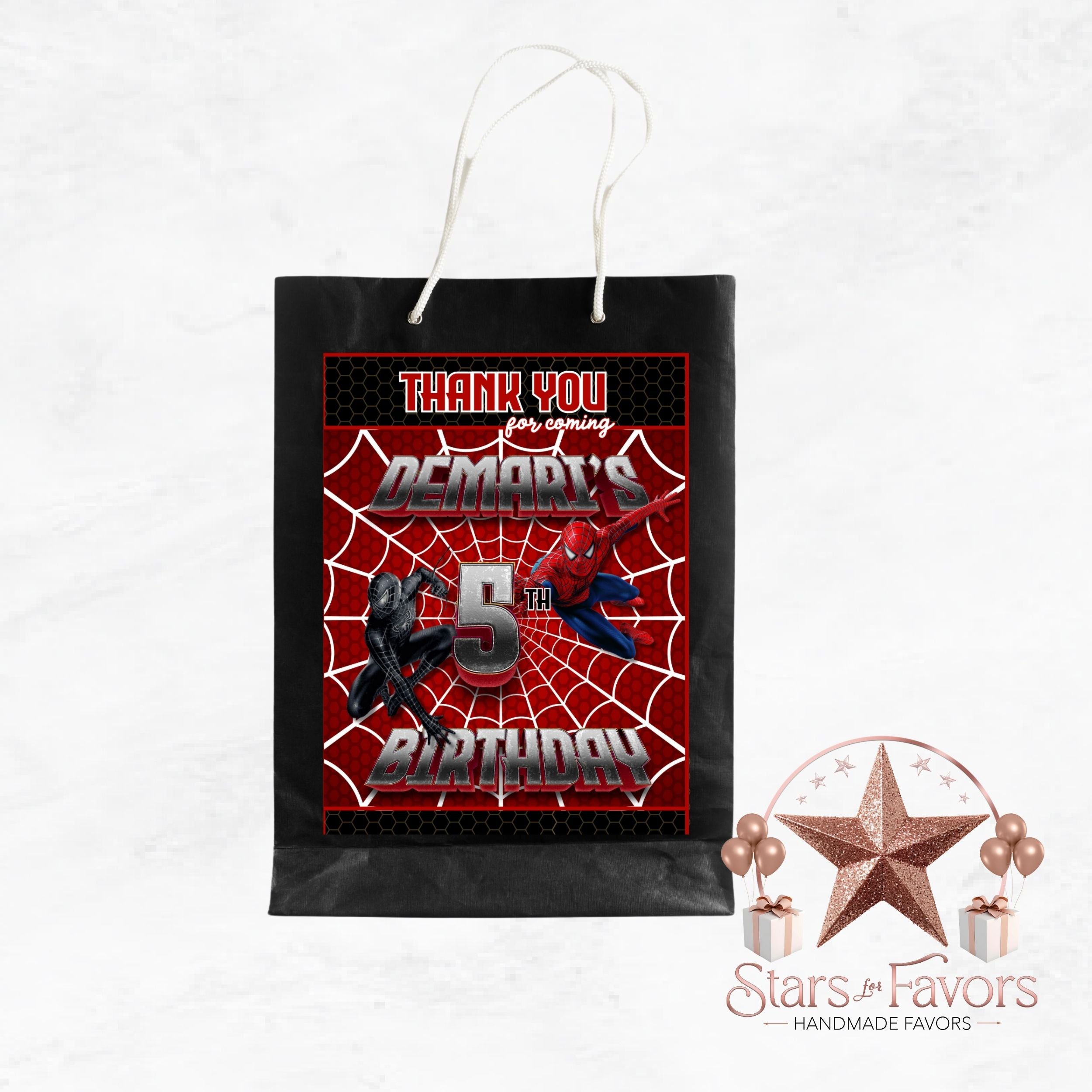 Superman Vs Venom Gift Bags – Stars For Favors